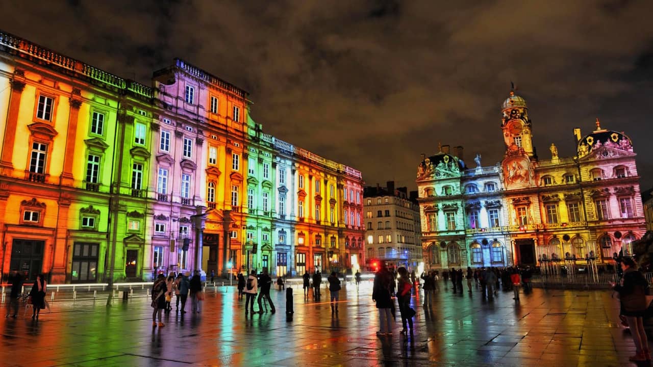 Les 25 ans de la Fête des Lumières à Lyon en décembre 2024